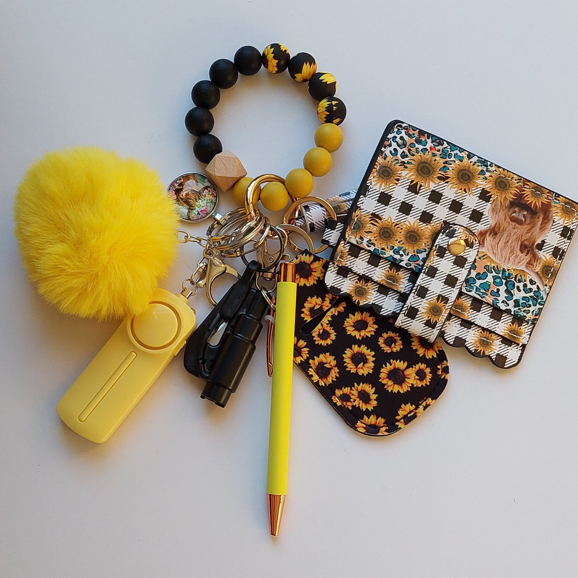 "Highland Cow" Safety Keychain | Intrepid Safety