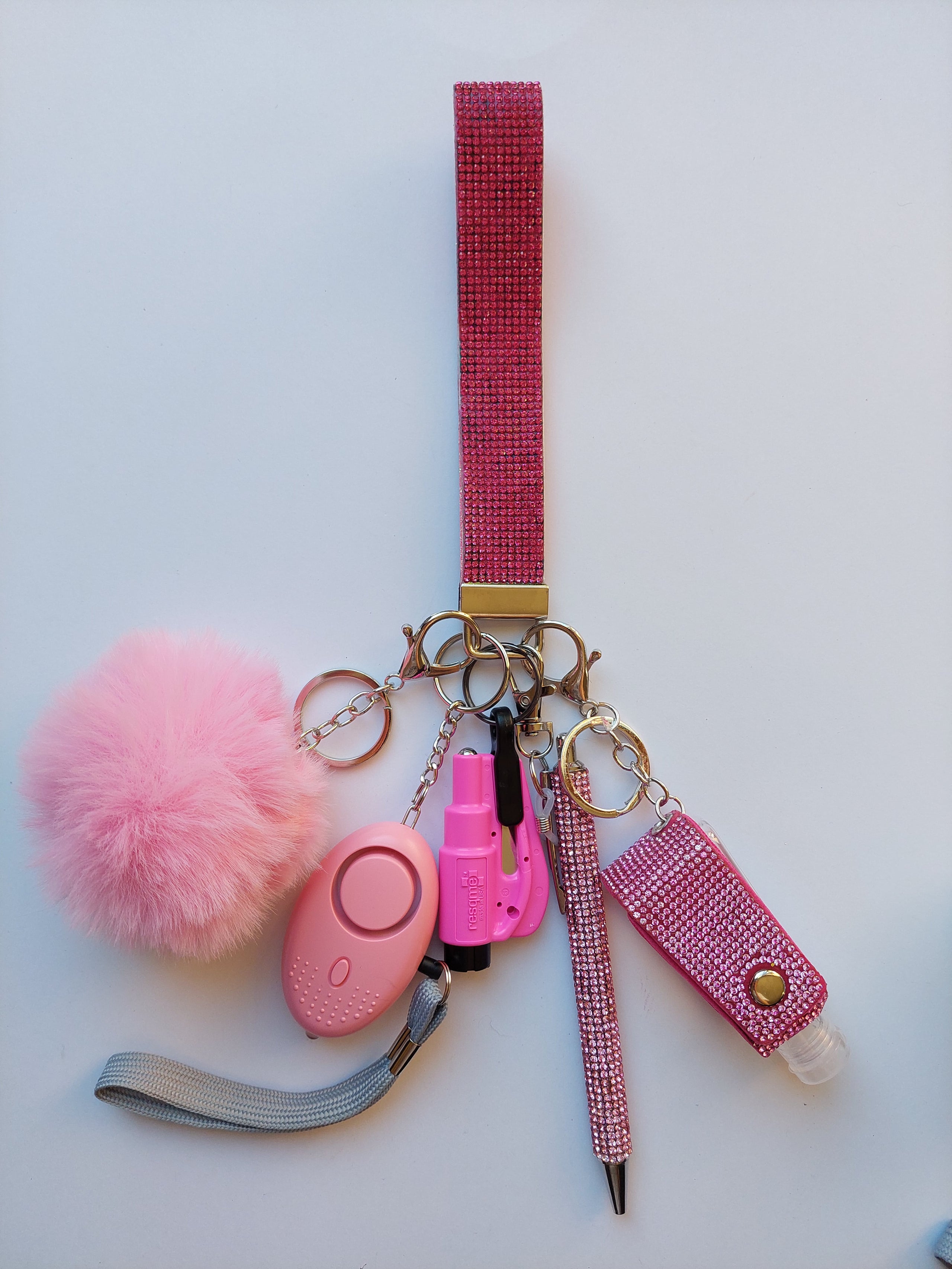 "Pink Sapphire" Safety Keychain | Intrepid Safety